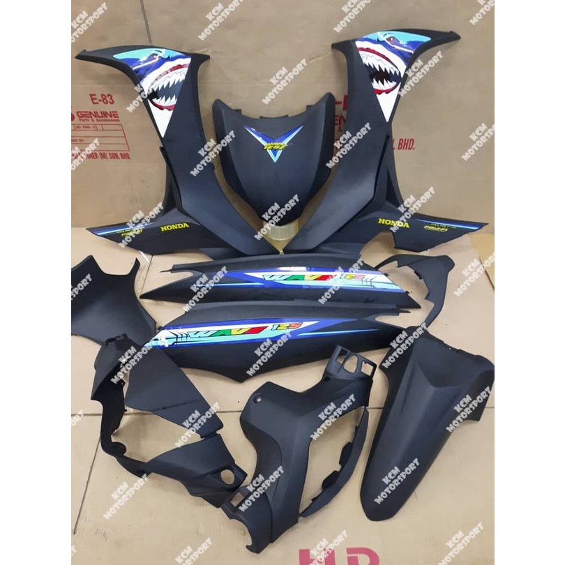BODY COVER COVERSET HONDA WAVE 125i V1 V2 / HONDA FUTURE 125 CARB FI ...
