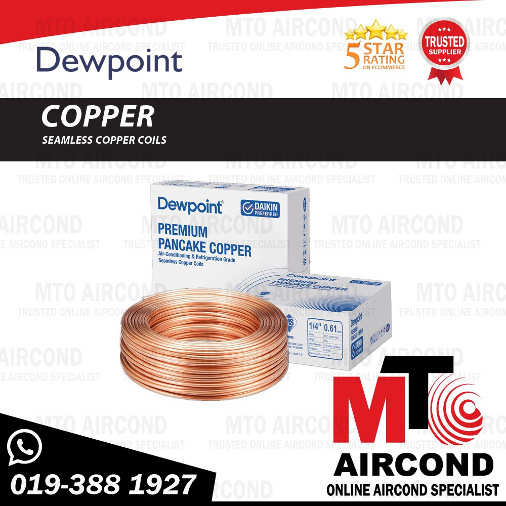 Daikin Copper pipe Premium Series for Air Conditioner | Shopee Malaysia