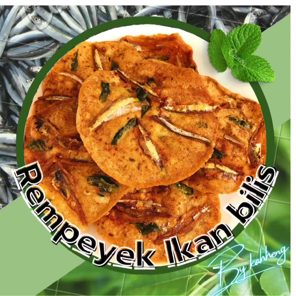 Rempeyek ikan bilis /🔥Tempeyek 🔥/HOMEMADE rangup dan SEDEP👍 😍😍😍 ...