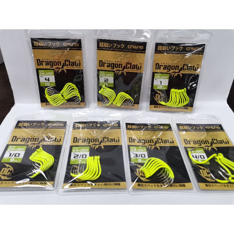 GAWAS HOOK DRAGON CLAW JIGGING RR GW J007 (READYSTOCK) | Shopee Malaysia