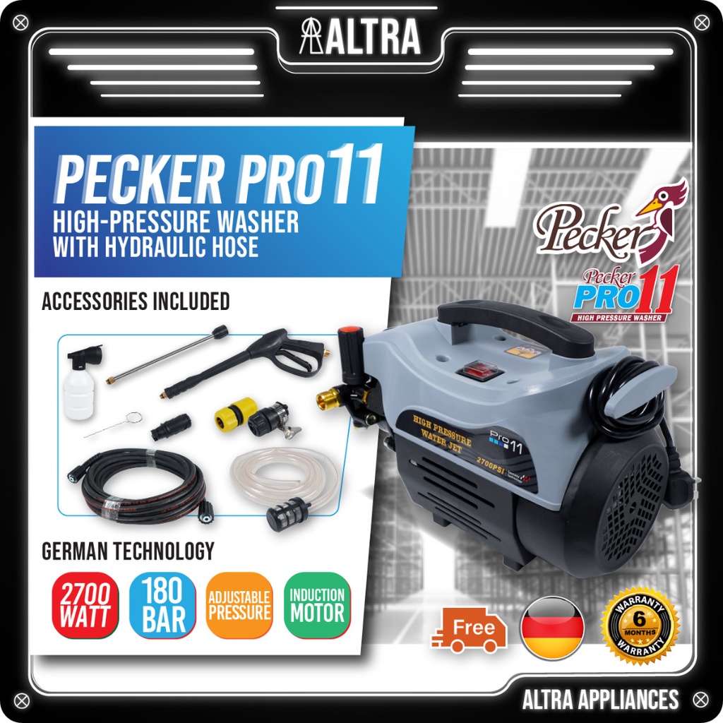 [German Technology] Pecker Pro 11 / Pro11 High Pressure Washer / Water ...