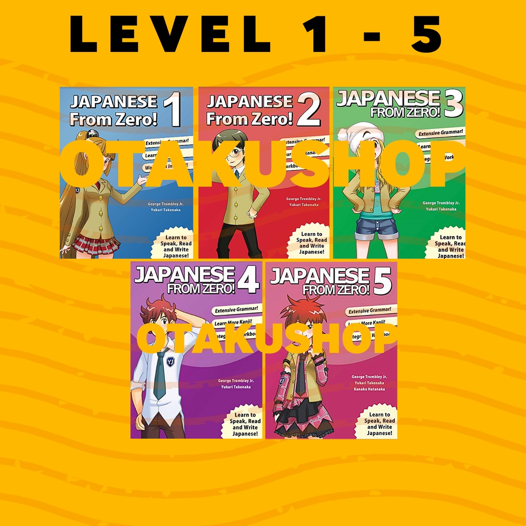 🍀(Buy Whole Set Free 🎁) 5 in 1 Japanese From Beginner to Advanced ...