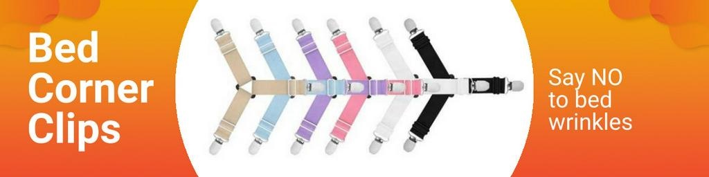 Bedsheet Clipper Bed Corner Holder Sheet Fasteners Mattress Cover Clips ...