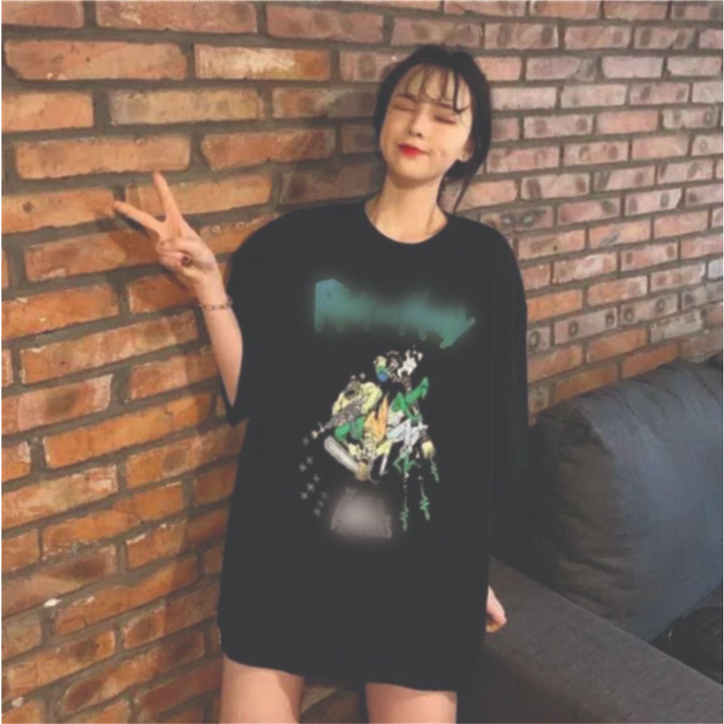 Jny.co Oversized T-shirt R & M (LD 116-120cm) | Shopee Malaysia