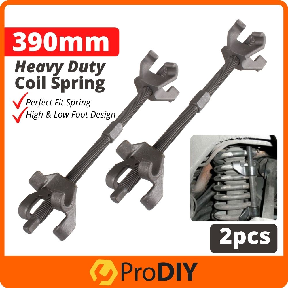 2PCS 390MM Heavy Duty Coil Spring Compressor Vehicles Shock Absorber ...