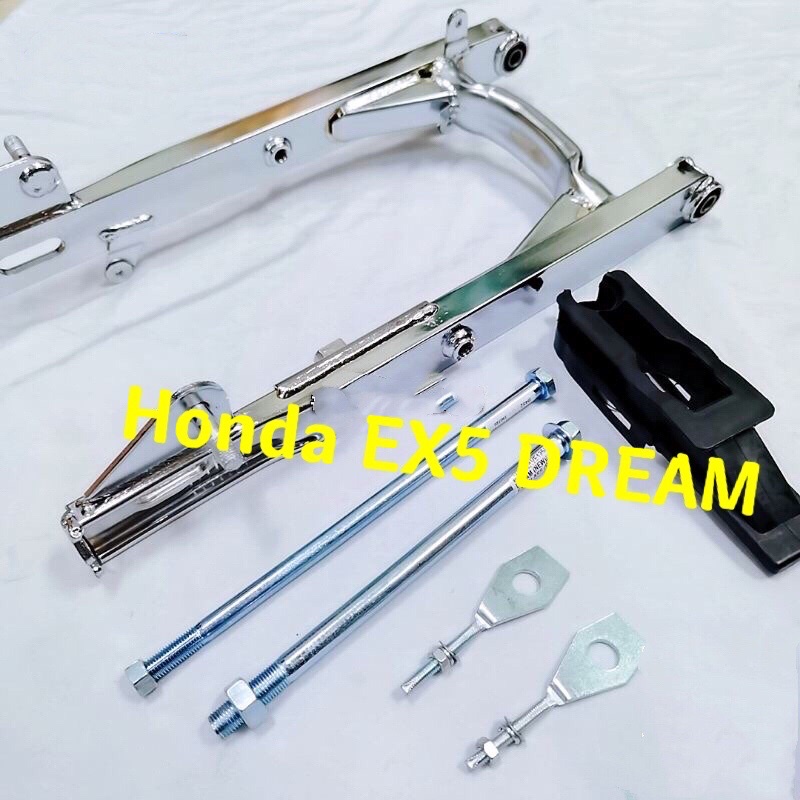 SWING ARM CHROME HONDA EX5 DREAM ARM CHROME SIAP SHAFT ADJUSTER SHAFT ...