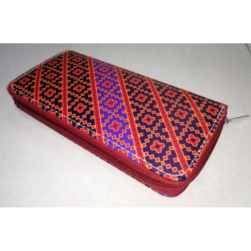 Long Purse Wallet Batik Malaysia OD Design | Shopee Malaysia