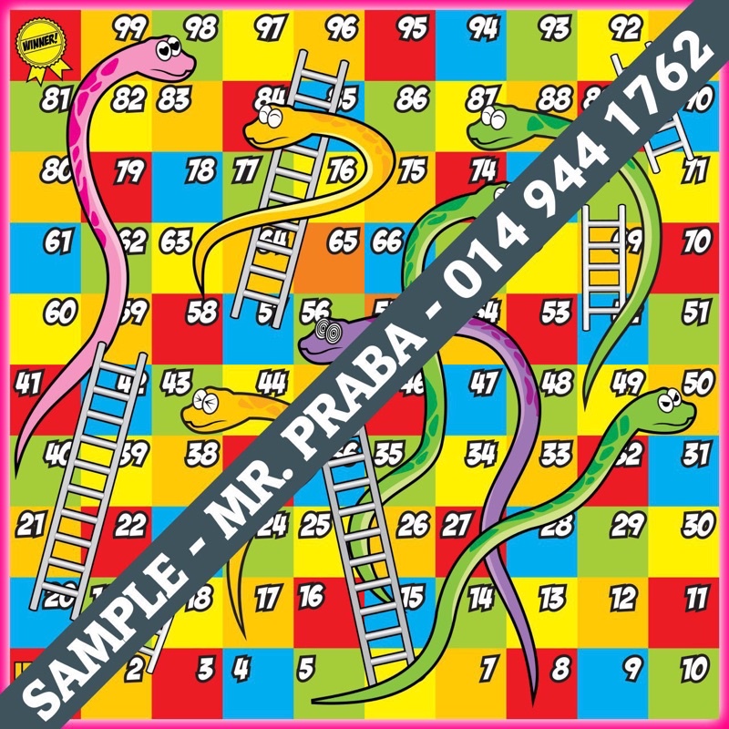 (Ready Stock) GIANT SNAKES AND LADDERS PLAY MATS | Shopee Malaysia