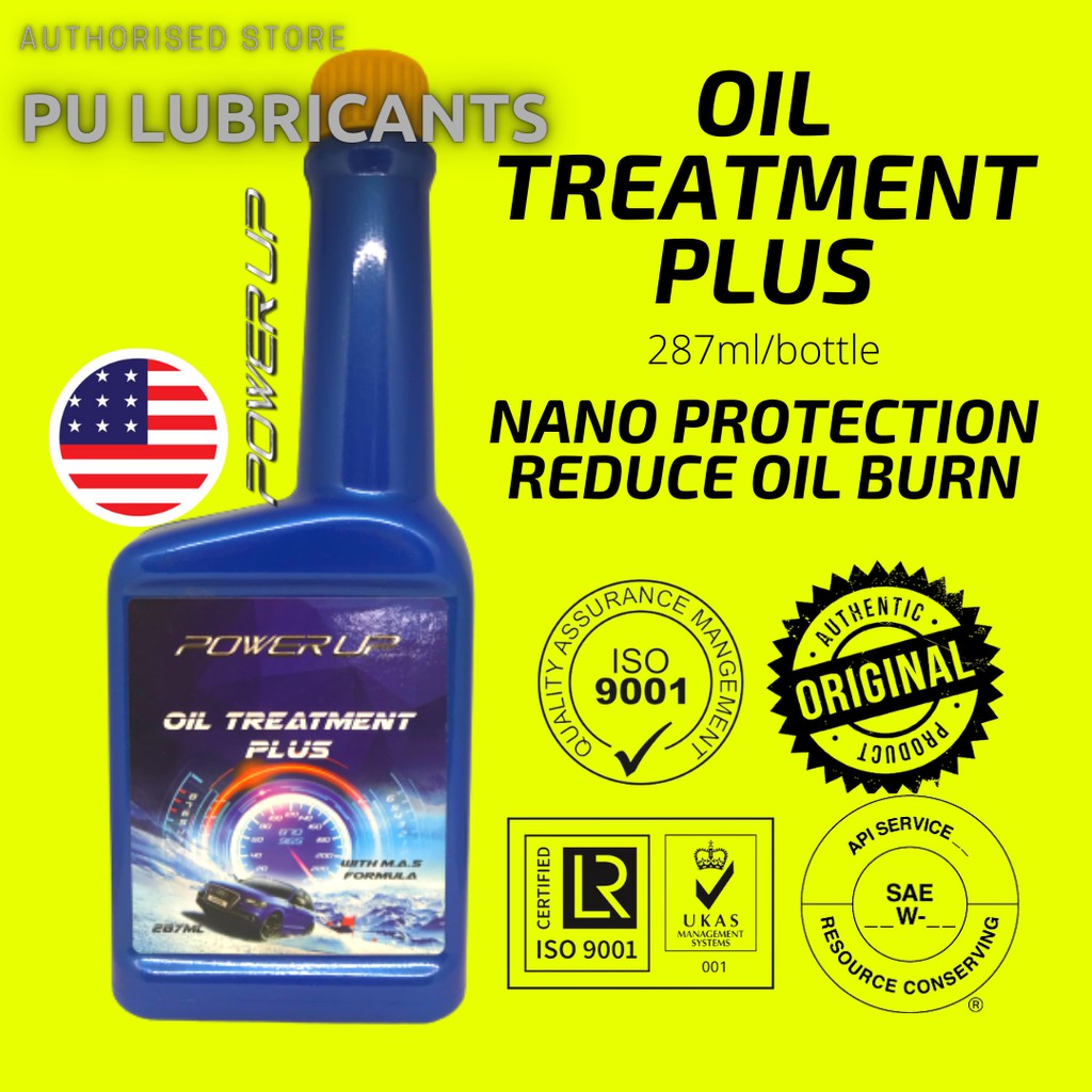 POWERUP® Oil Treatment Plus with MAS Formula Help to reduce oil burn ...