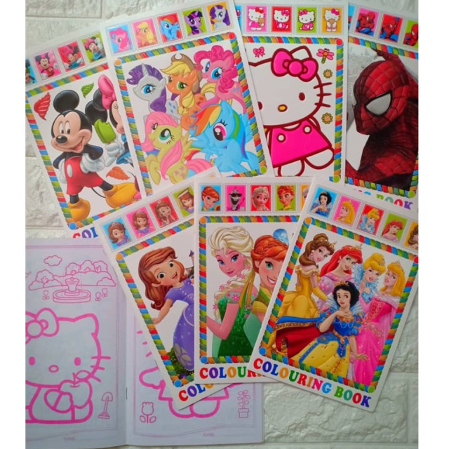 A5 3D Colouring Book | Shopee Malaysia