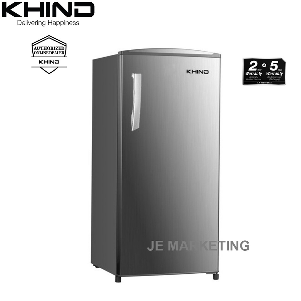 KHIND SINGLE DOOR REFRIGERATOR RF160 | Shopee Malaysia