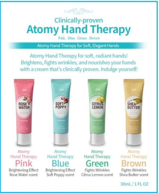 ATOMY Hand Therapy 🌟4 Variants Available💙 hands smoother, softer ...
