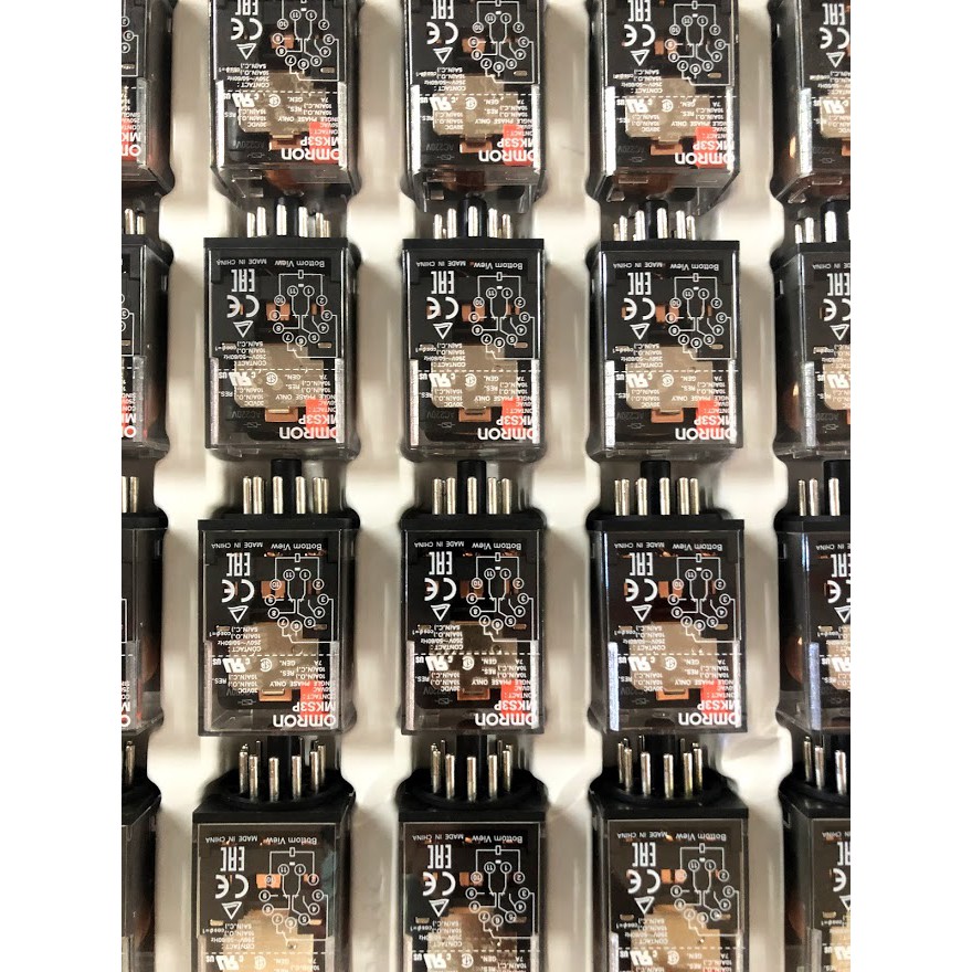 Omron MKS2P 8 Pin / 11 Pin Power Relays AC220 And SOCKET BASE | Shopee ...