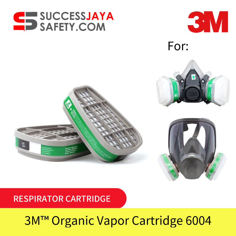 3M™ 6004/6054-K1 Ammonia & Methylamine Cartridge/ Am & Ma Cartridge ...