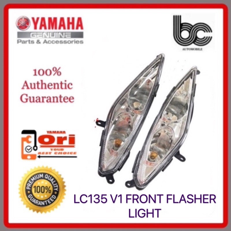 YAMAHA LC135 V1 SIGNAL SET / 135LC FRONT FLASHER LIGHT / LAMPU ISYARAT DEPAN / 5YP / 1S8 / 135LC ...