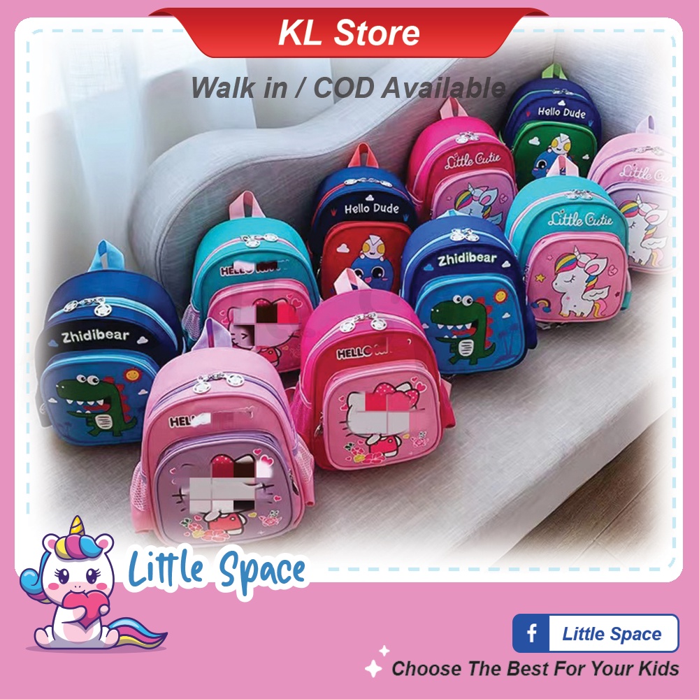 Toddler Beg Sekolah Preschool Bag For Boy Girl Unicorn Bag Kindergarten ...