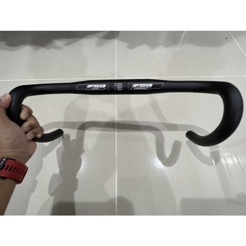 FSA Road Vero Compact Aluminium 31.8-380 Handlebar | Shopee Malaysia