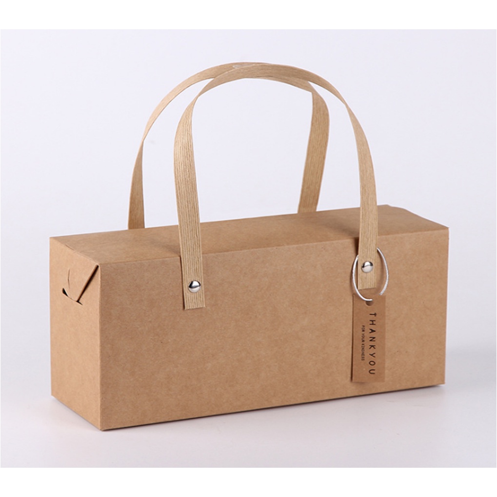 GIFT BOX BROWN 23.5X8X11(H) / 28X12X12(H) PLAIN 牛皮纸礼盒 （NOT INCLUDED TAG ...