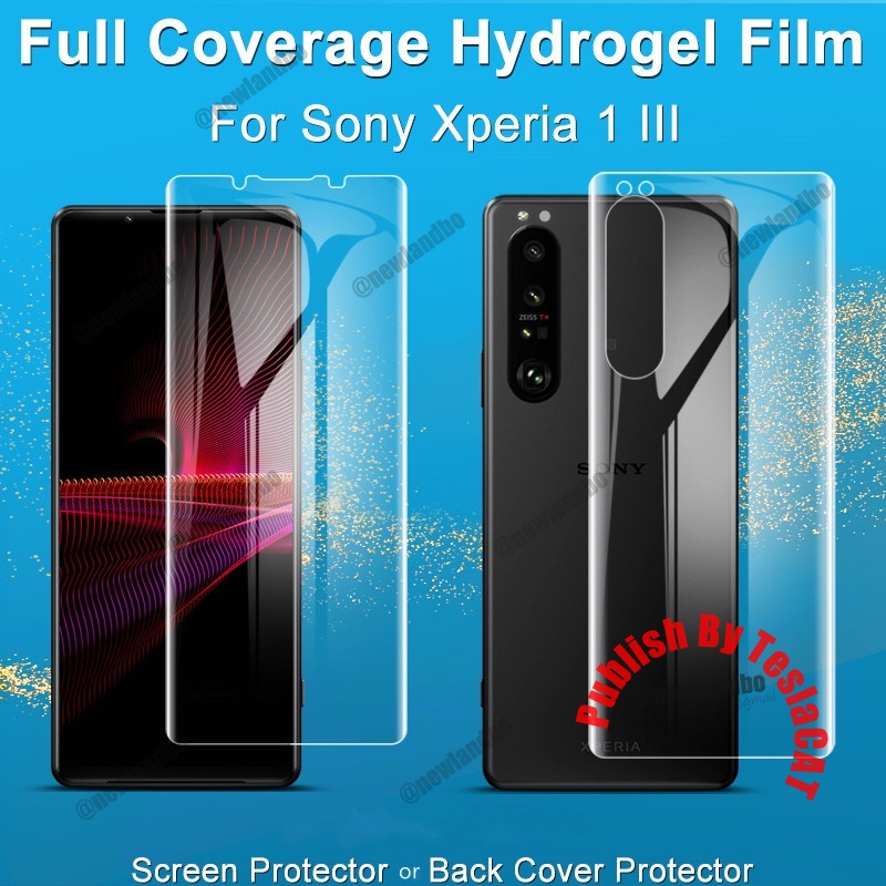 transparent Flex Hydrogel screen protective film for Sony Xperia 1 5 10 ...