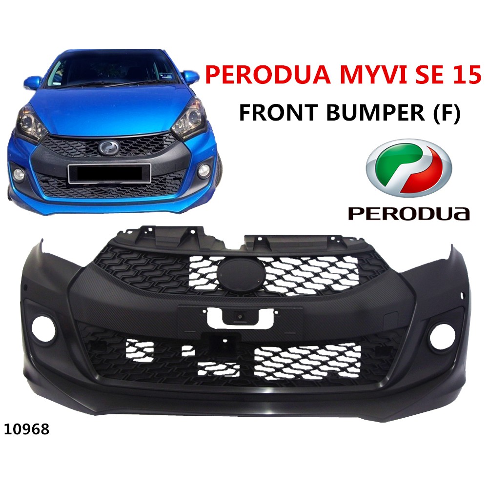 PERODUA MYVI 2015-2018 SE SE4 ICON IKON ADVANCE FRONT BUMPER DEPAN ...