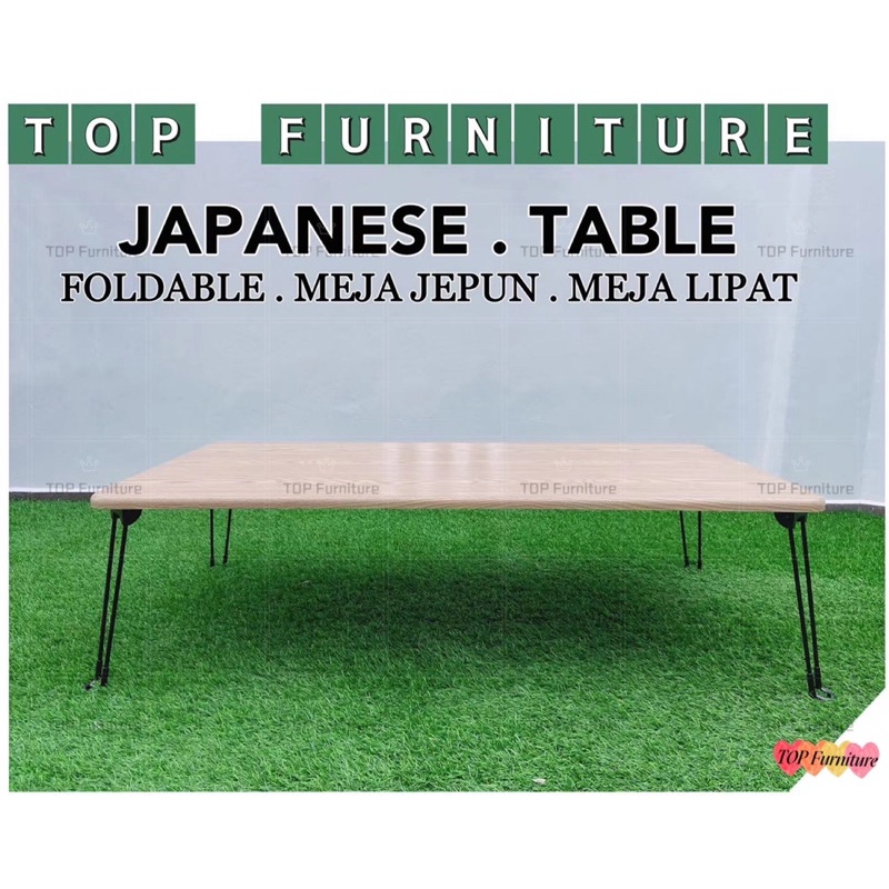 【Ready stock】120x60cm Foldable table#Japanese table#Meja jepun#Meja ...