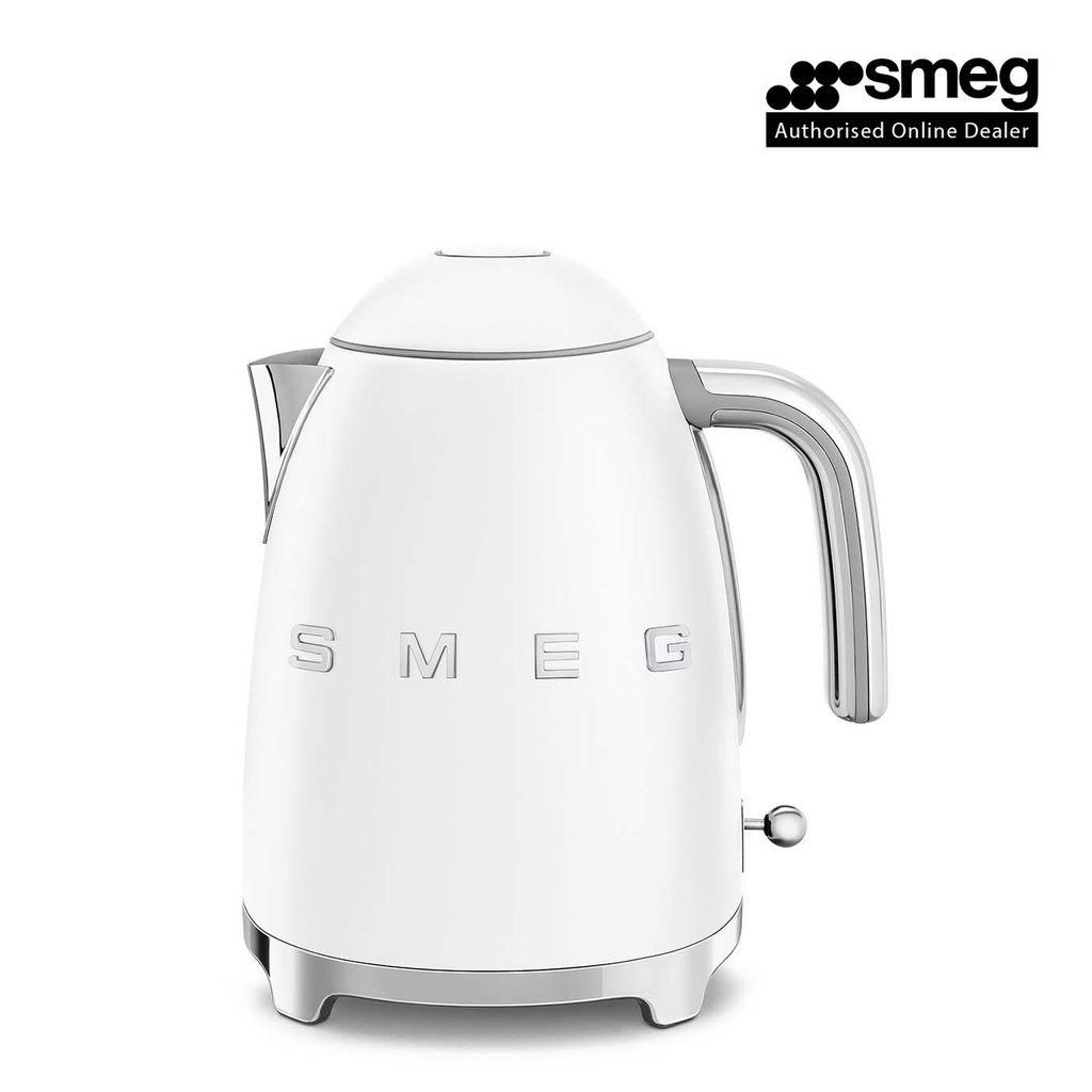Smeg 1.7L 50’s Retro Style Aesthetic Kettle KLF03 (Matte White ...