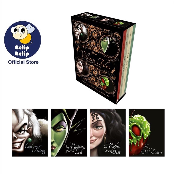 Disney Villain Tales 4 Books Gift Set Collection Evil Thing The Odd ...