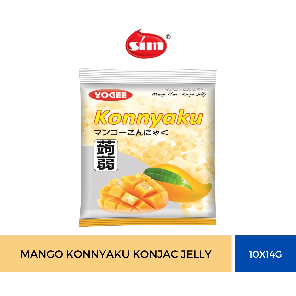 YAME - YOGEE KONNYAKU KONJAC JELLY (10X14G) | Shopee Malaysia