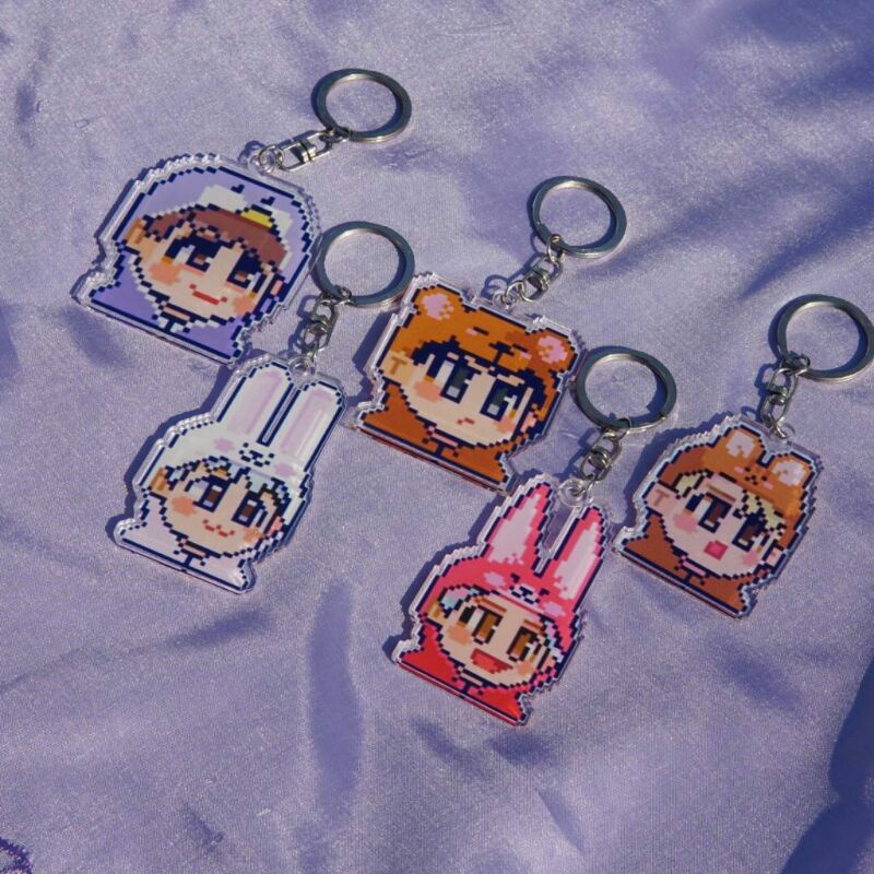Txt Character Keychain / Key Chain (Tomorrow X Together Blue Hour ...