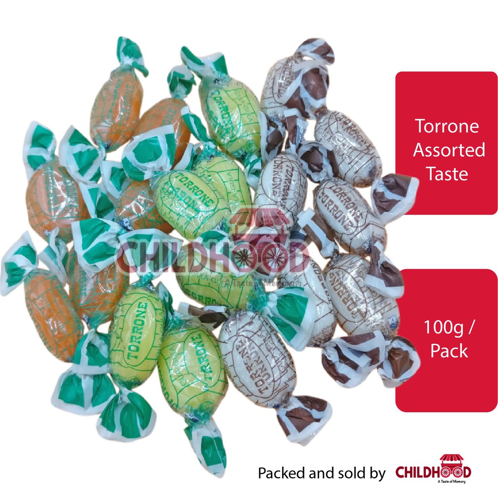 Childhood Snack ️ Torrone Assorted Candy Ais Cool Candy / Snacks Food/ Gummy Sour Candy/Jajan ...