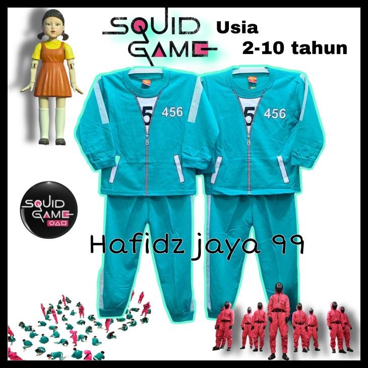 Cheapest!!! Squid game Kids Suit skuit /Kuid / squit game Children ...
