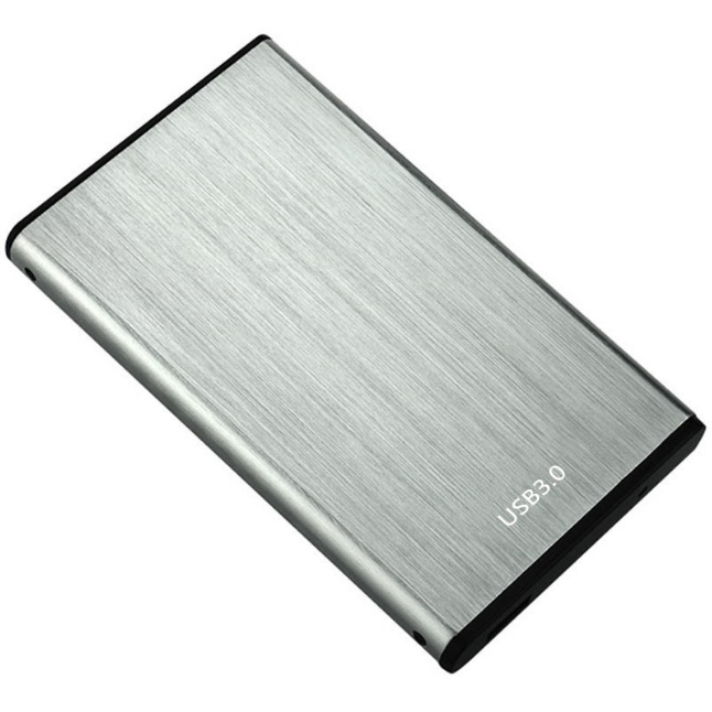[Computer Merchandise/Hard Disk External Case] Aluminum Alloy Brushed 2 ...