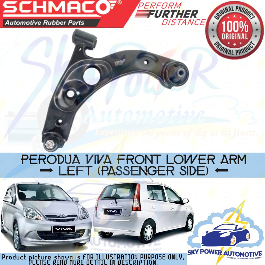 PERODUA VIVA SCHMACO LOWER ARM (FRONT LEFT & RIGHT) | Shopee Malaysia