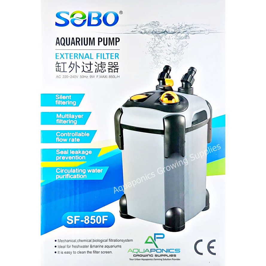 [Original] SOBO Canister External Filter / UV with Aquarium Pump SF-650F SF-850F SF-1000F SF ...