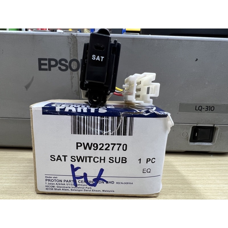 Saga FLX Gear Level Control SAT Switch PW922770 Genuine | Shopee Malaysia