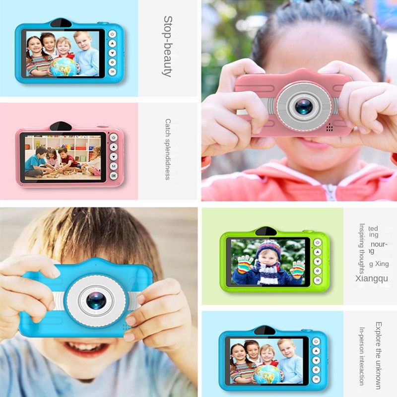 X600 Kids Digital Camera Full HD 1080P Built-in 600mAh Battery Support ...