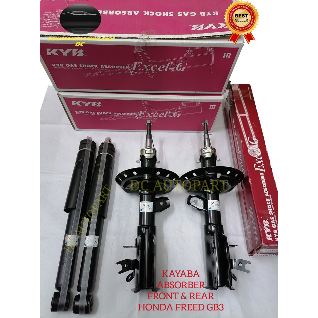 KYB KAYABA SHOCK ABSORBER FRONT & REAR HONDA FREED GB3 2013 FRT RR CRZ | Shopee Malaysia