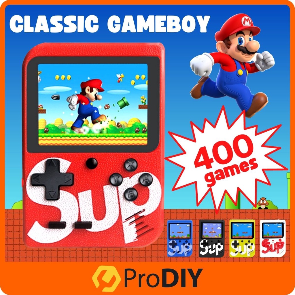 Mini Gameboy Retro 400 Classic Games SUP Nostalgic Handheld Gamekeeper ...