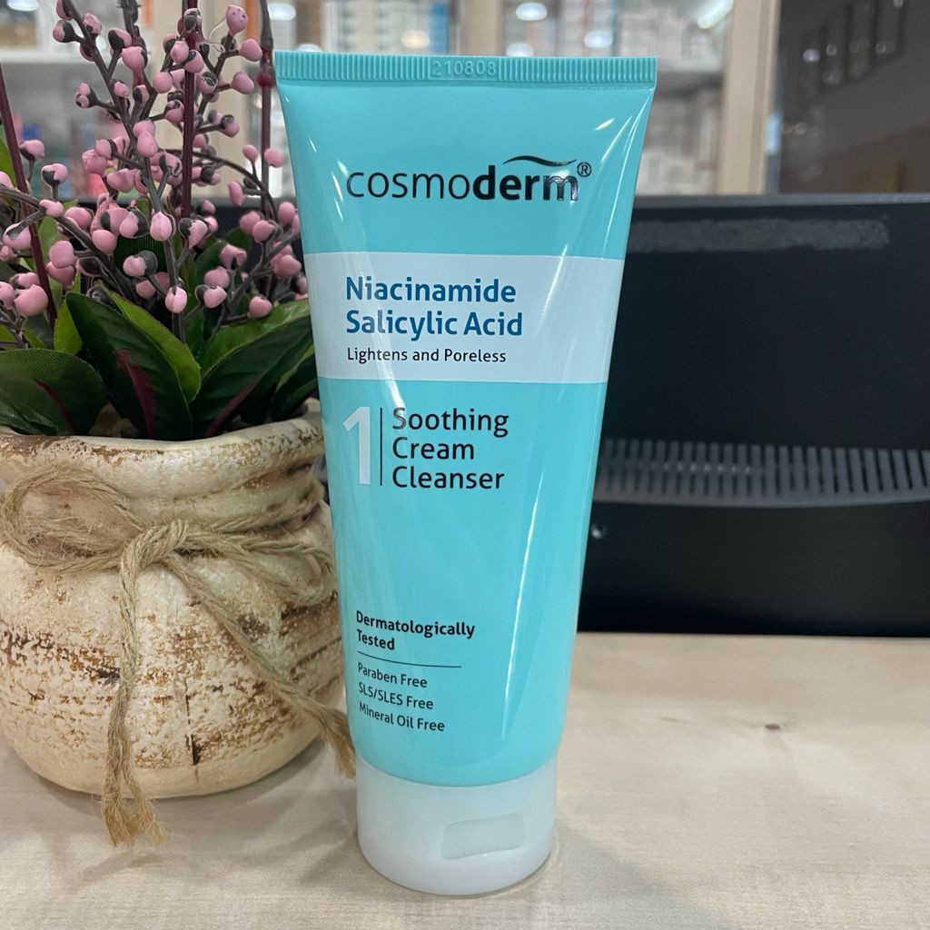 Cosmoderm Niacinamide Salicylic Acid (Cleanser/Toner/Serum/Moisturiser ...
