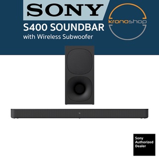 Sony S400 2.1ch 330W Soundbar with Wireless Subwoofer HT-S400 HTS400 ...