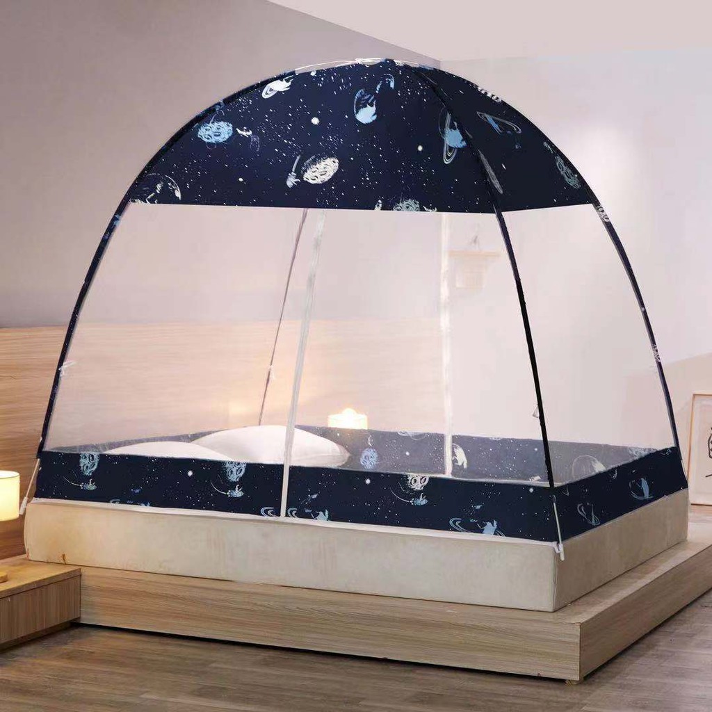 Kelambu SINGLE/QUEEN/KING 2 Door Khemah Nyamuk | Bed Mosquito Net ...