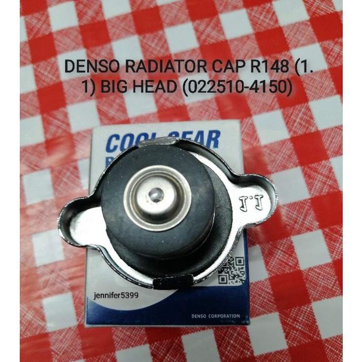 Denso Radiator Cap R148 (1.1) Big Head (022510-4150) | Shopee Malaysia