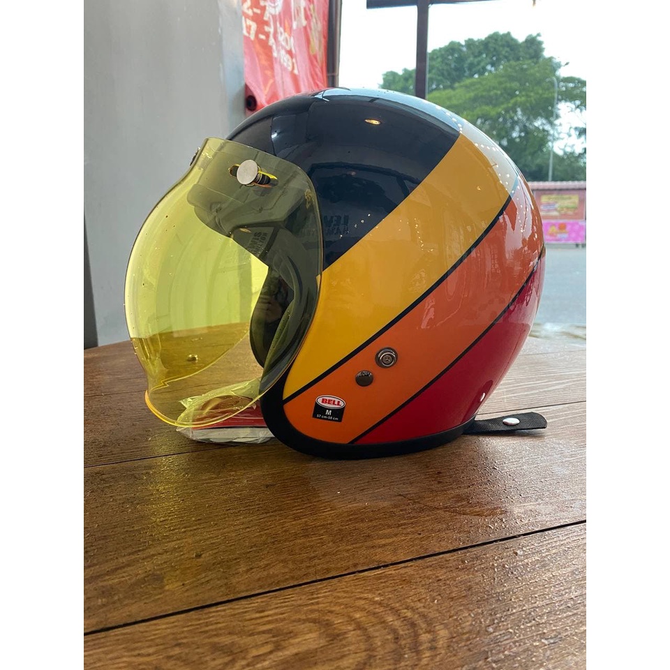 BELL BUBBLE SHIELD YELLOW | Shopee Malaysia