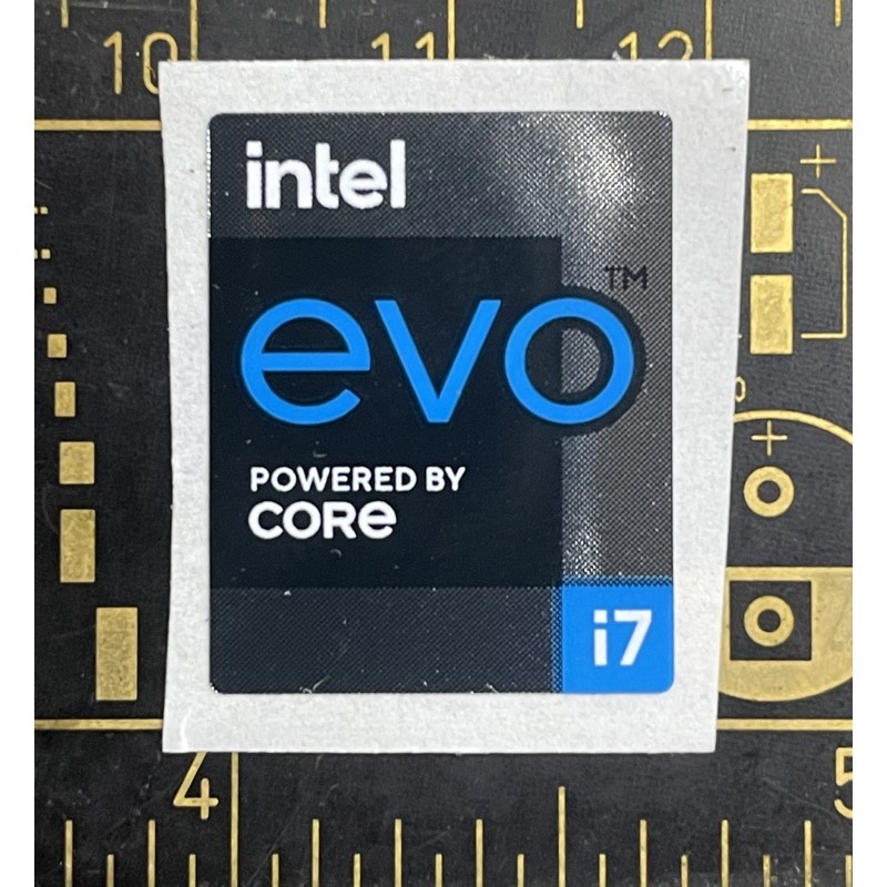 Original intel Core i7 evo 11th gen logo Sticker | Shopee Malaysia