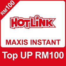 Hotlink / Maxis Reload Rm100 (directly Topup) | Shopee Malaysia