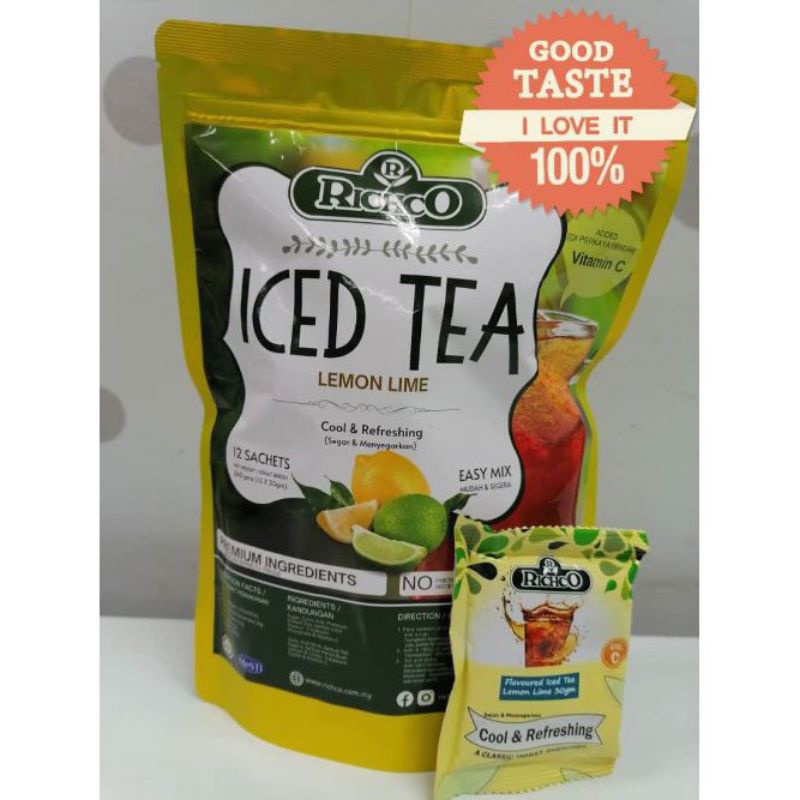 RICHCO Instant Flavored Ice Tea Sachets 12 Sachet | Shopee Malaysia