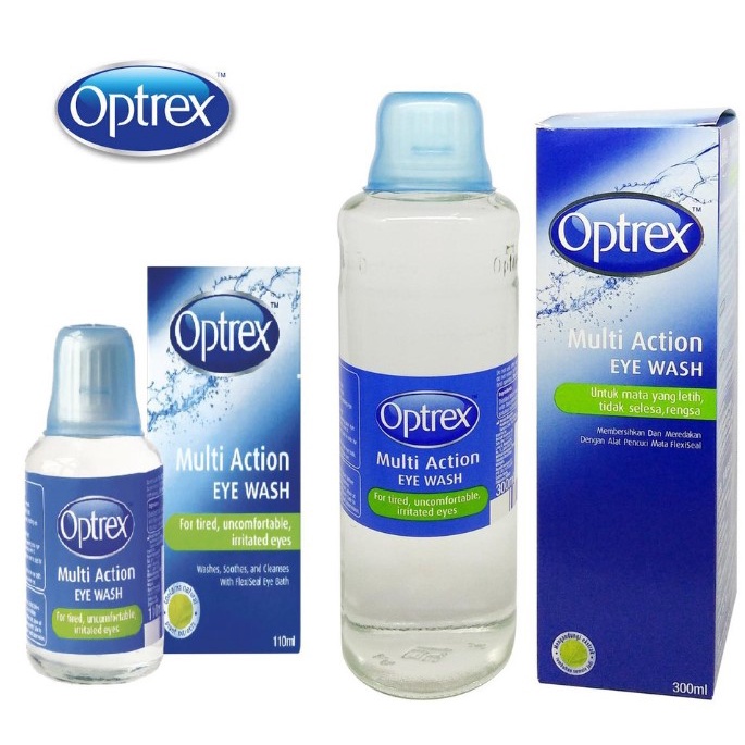 OPTREX MULTI ACTION EYE WASH 110ML OR 300ML | Shopee Malaysia