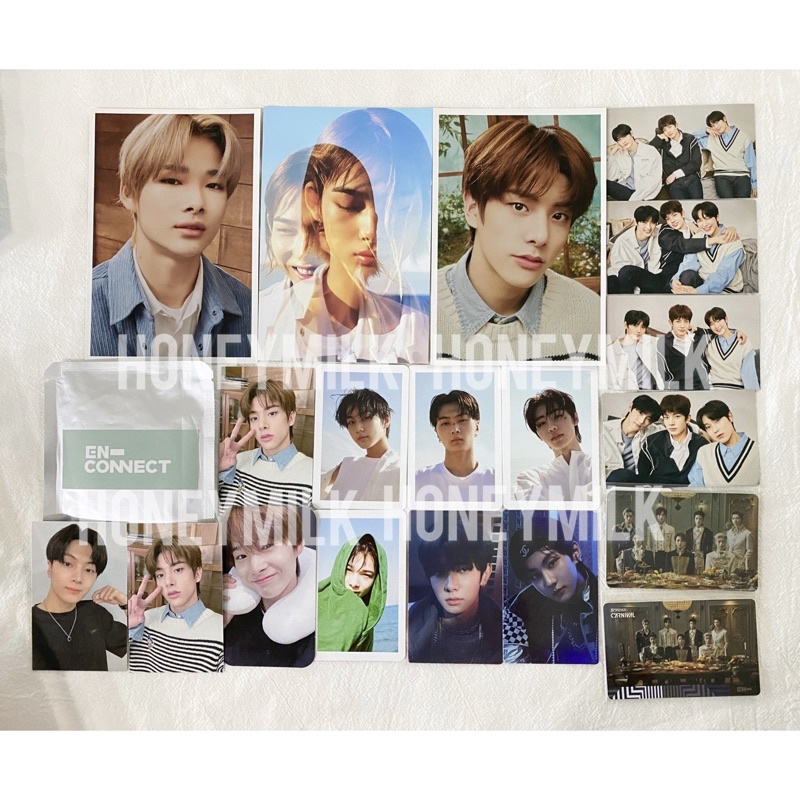 ENHYPEN ENCONNECT READYSTOCK POSTCARD PHOTOCARD BADGE EXCLUSIVE ...
