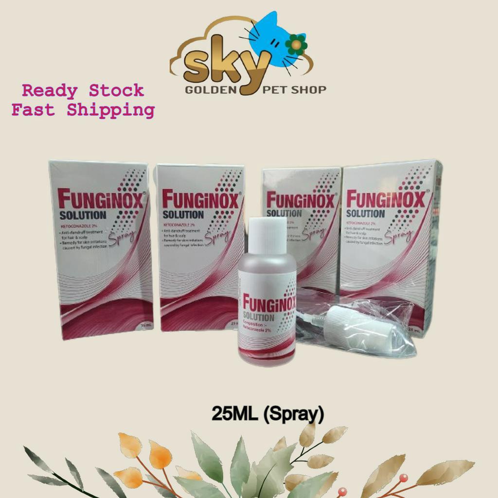 Funginox Solution Spray (ORIGINAL) (25ML) | Shopee Malaysia