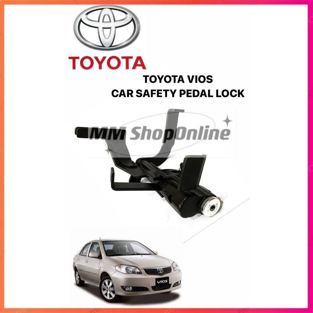 TOYOTA VIOS AUTO KEY START SAFETY ANTI THEFT PEDAL LOCK | Shopee Malaysia